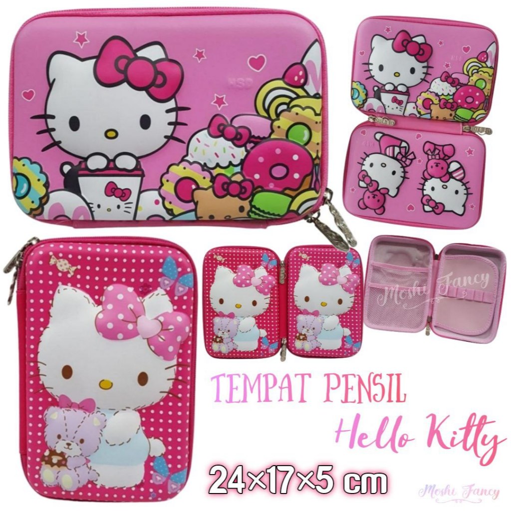 Hello Kitty Pencil Case / Hello Kitty Pencil Case / 3 Dimensional Girls Hello Kitty Pencil Case ...