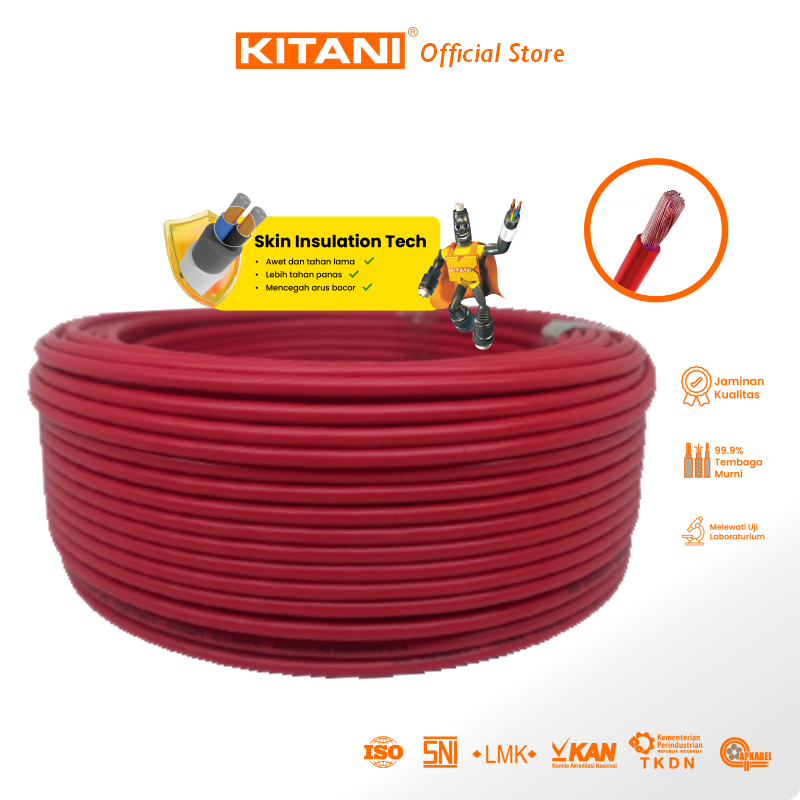 Kitani - NYAF 6 mm2 – Fiber Copper Cable - 50 Meters | Shopee Malaysia