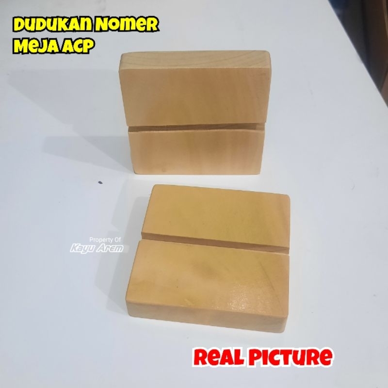 ACP Table Number Stand Bottom | Shopee Malaysia