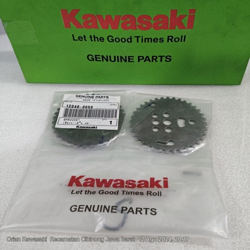Original kawasaki edge ksr centric Gear | Shopee Malaysia