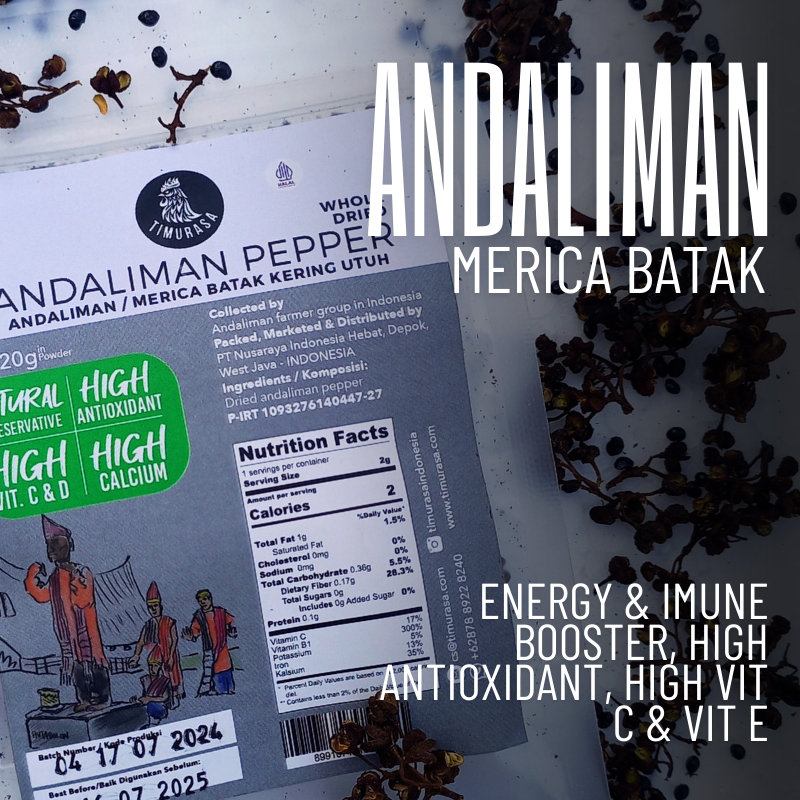 Andaliman Pepper Batak Premium Original Timurasa - Andaliman Pepper 20g ...