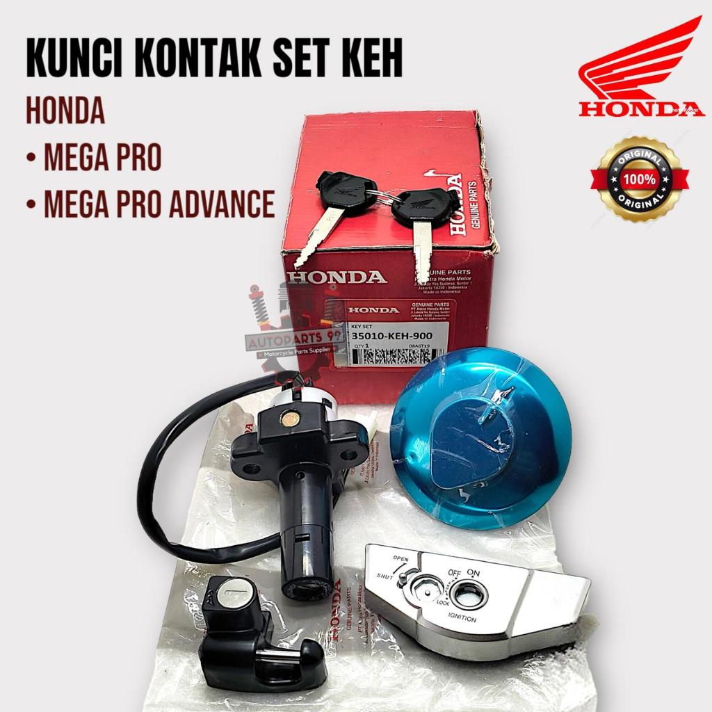 Mega Pro Lama Ignition Key Primus Advance Complete Set Original Honda ...