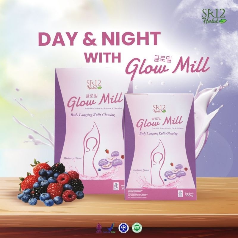 Sr12 GlowMill Fiber Milk Shake With Collagen And Glutathione Body ...