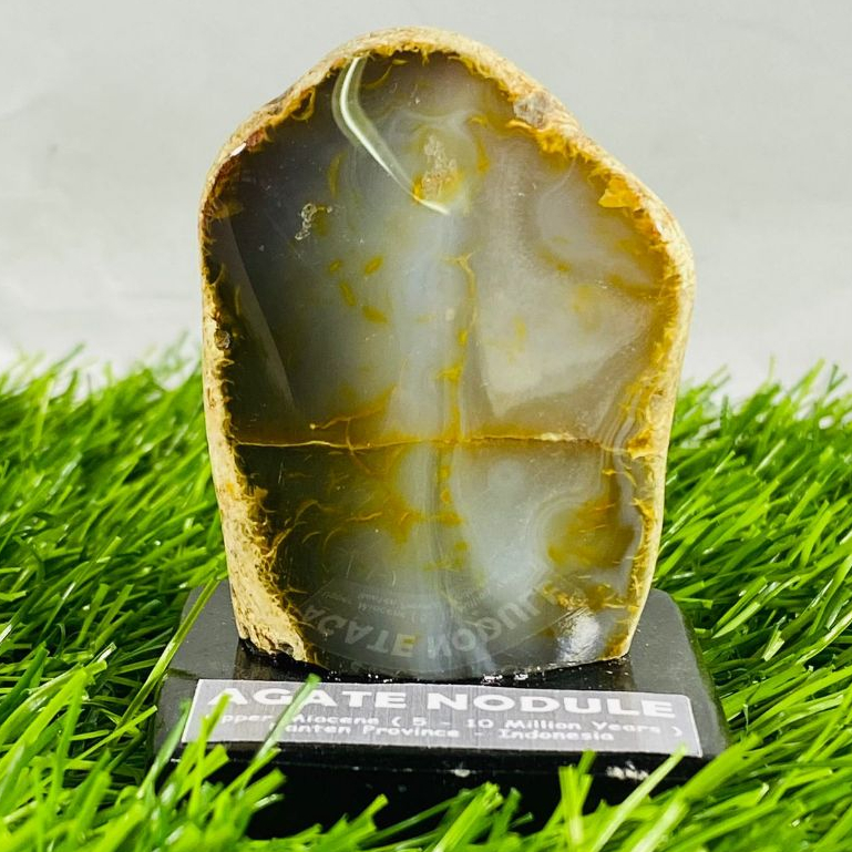 130gr Natural Agate Nodule - Agate Nodule Gems Collection | Shopee Malaysia