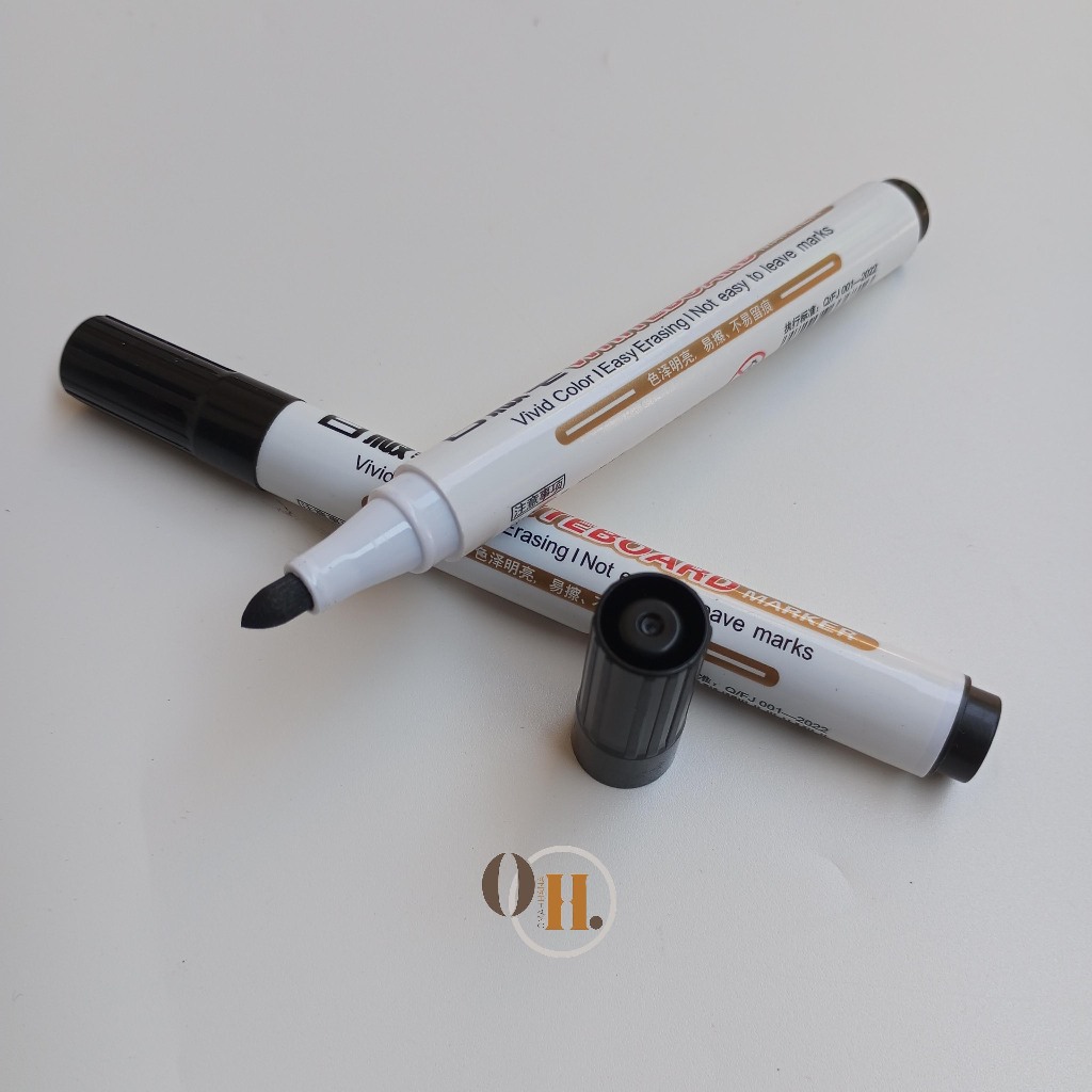 HITAM Board Marker Markers - Erasable Markers - Black Markers - Non ...