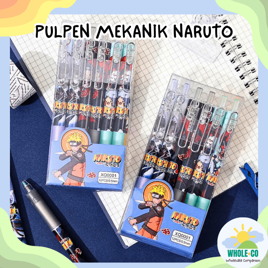 Naruto Premium Mechanical Pen Ninja Itachi Sasuke Kakashi Funny Unique ...