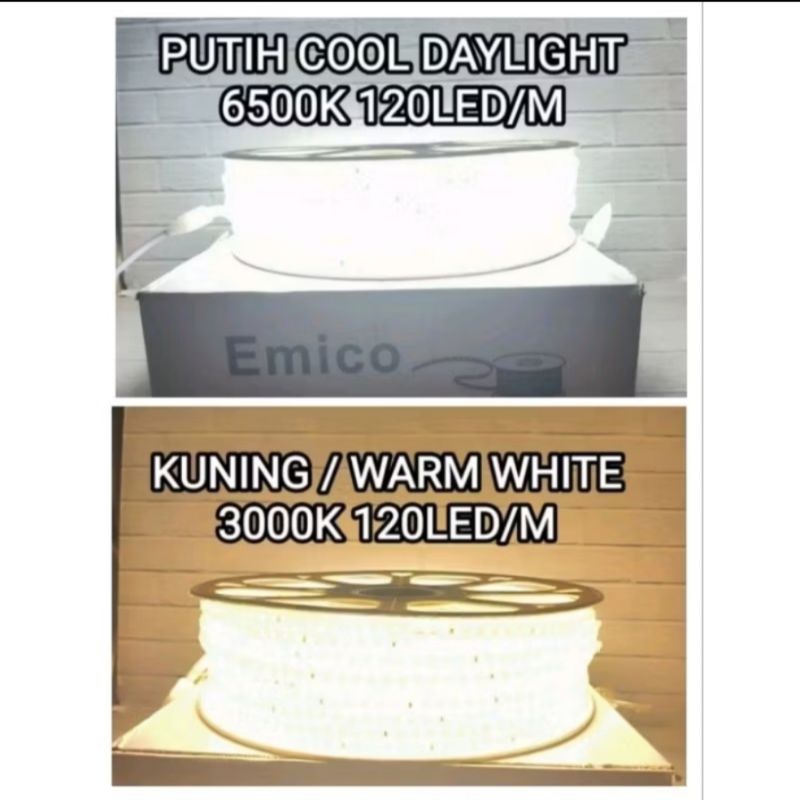 Led STRIP Lights/LED Hose 5050 220V Per Meter Price Per Meter | Shopee ...