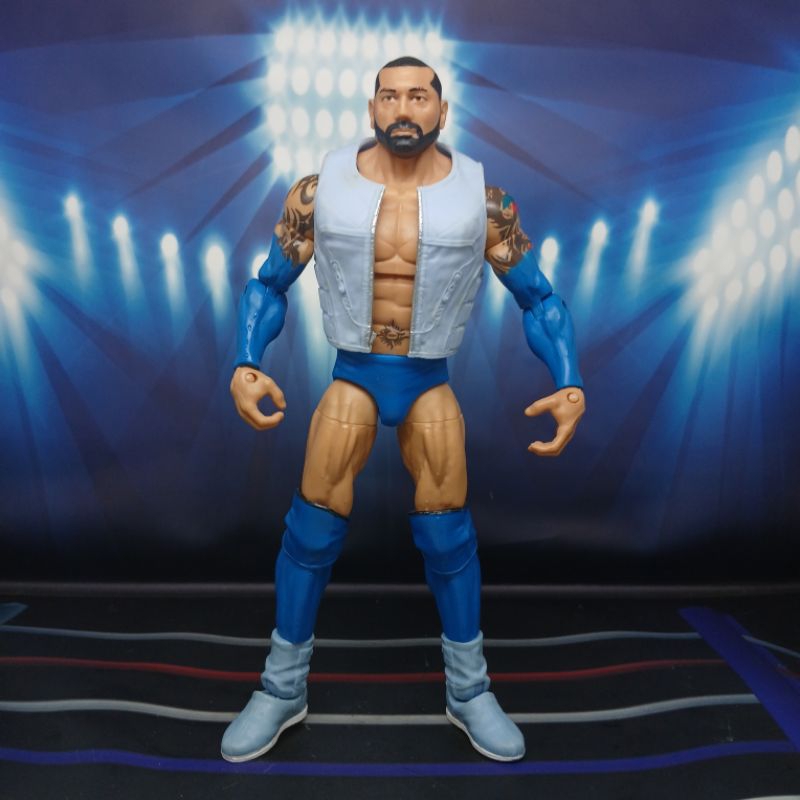 Wwe MATTEL ELITE 33 BATISTA BLUETISTA | Shopee Malaysia