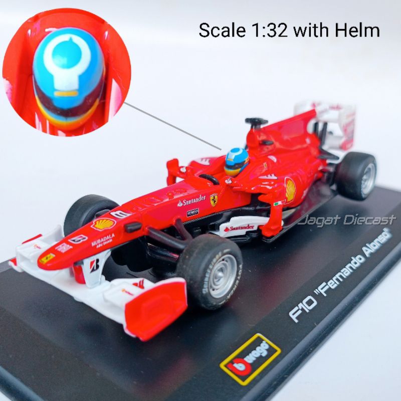Bburago Ferrari F1 Toy Racing Car Formula 1 Super Detail Super License ...