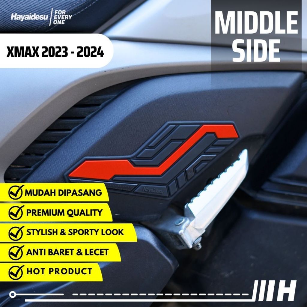 Yamaha XMAX Connected 2023-2024 MIDDLE SIDE STEP Motorcycle Body ...