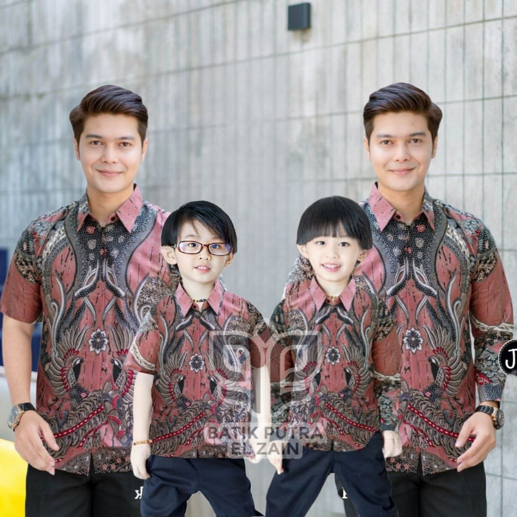 KEMEJA The Newest BATIK Men PUTRA EL ZAIN BATIK Shirt Father And Son ...