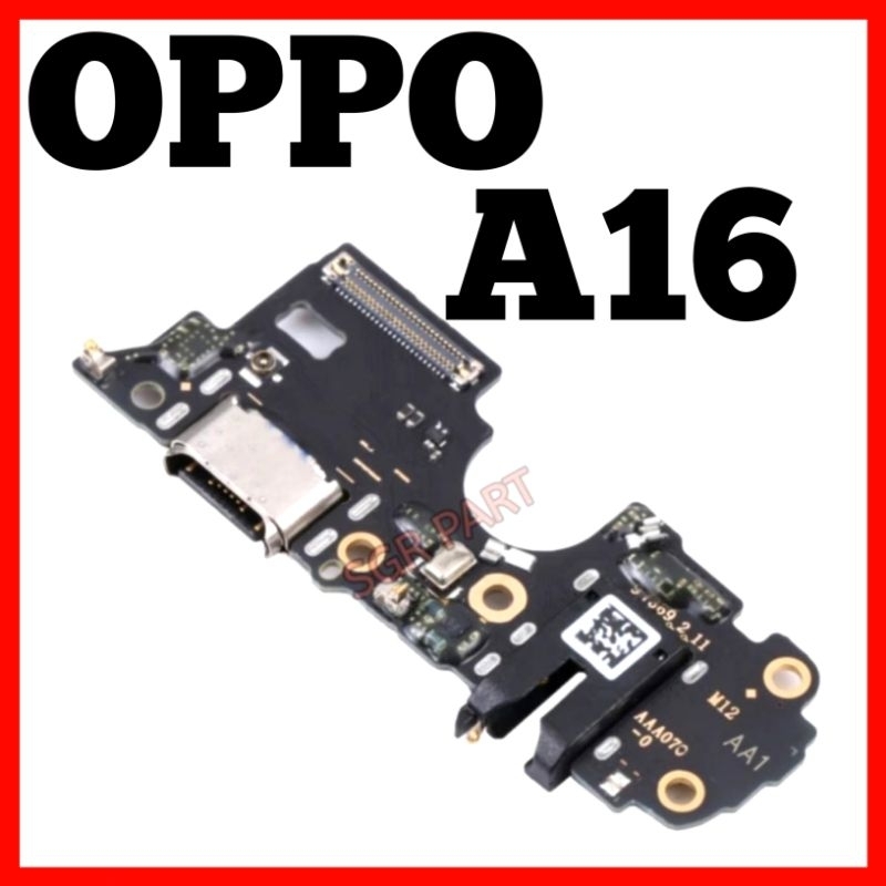 Oppo A16 Full IC Charger Connector Original USB Charging Board Mic Pcb ...