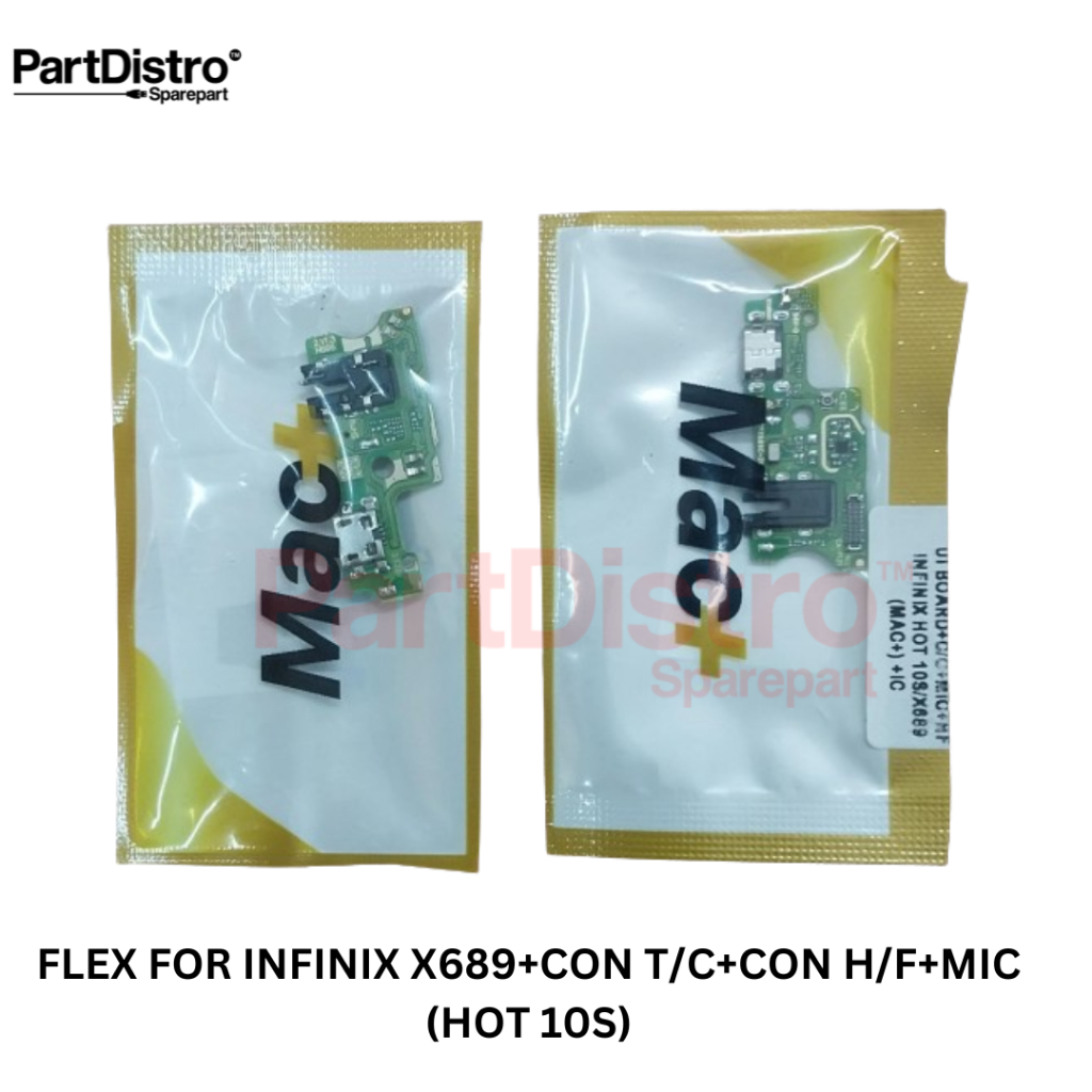 (CHARGE Board / CHARGE BOARD) FOR INFINIX X689+CON T/C+CON H/F+MIC ...