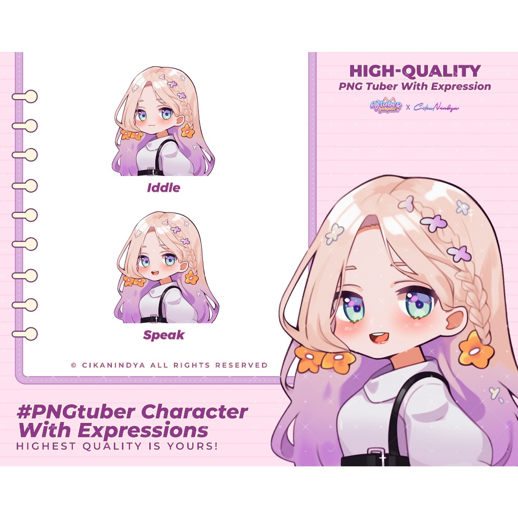 Attractive Virtual Personas: PNG Tuber for Your Streaming, Creative ...
