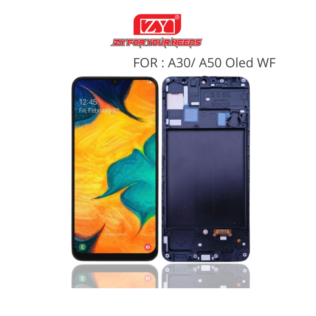 ZY Lcd Samsung A30 / A50 with Oled Frame Fullset Original | Shopee Malaysia