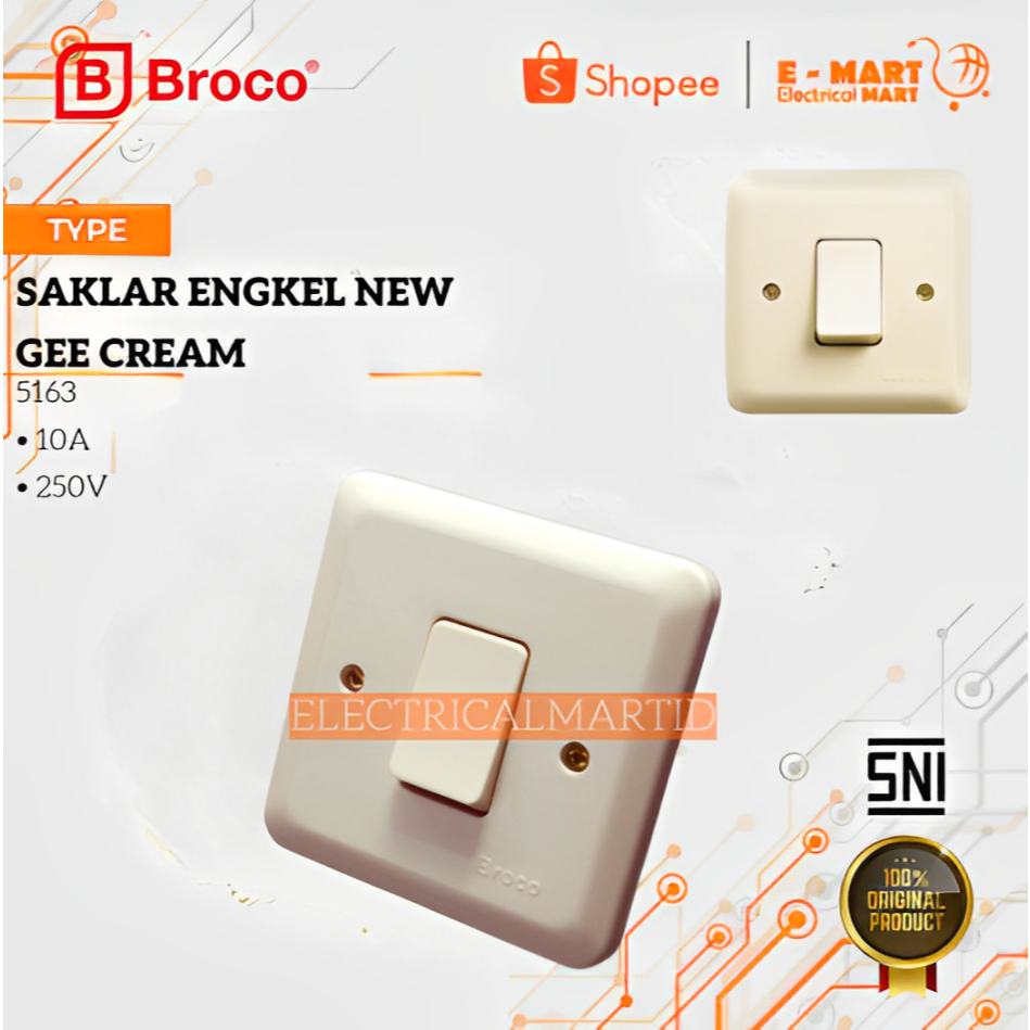 Broco NEW GEE ENGKEL SWITCH | Shopee Malaysia