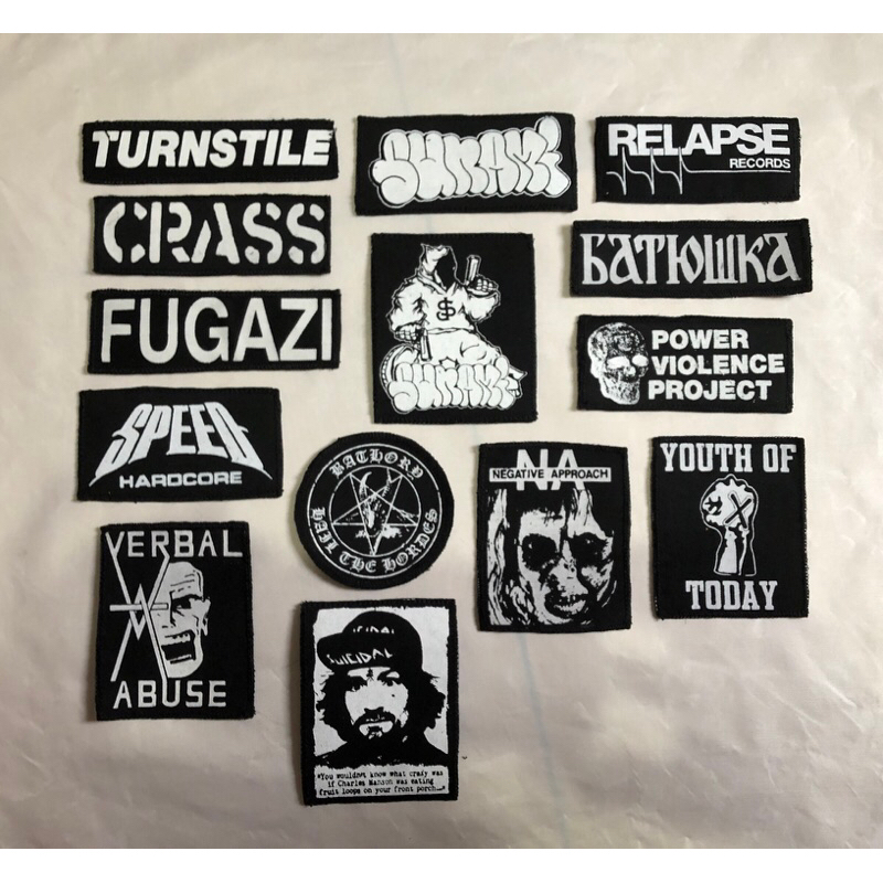 Hardcore punk emblem patch | Powerviolance | Hardcore | Punk | Shopee ...