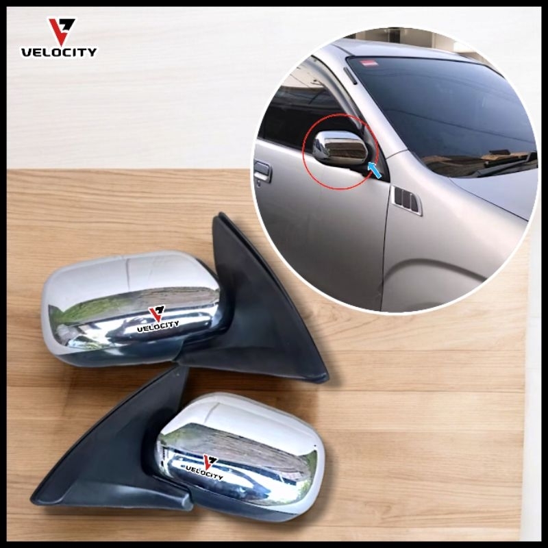 Avanza Xenia Chrome Mirrors 2004 - 2011 Manual (Electric Model ...