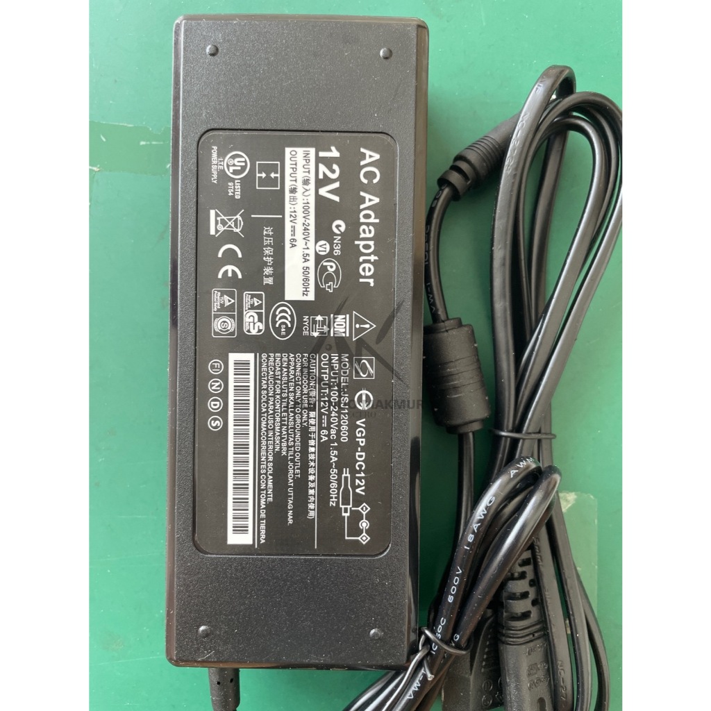 Adapter 12V 2A 3A 5A 6A 10A POWER ADAPTER 12 VOLT 12V 2 AMPERE 3 AMPERE ...