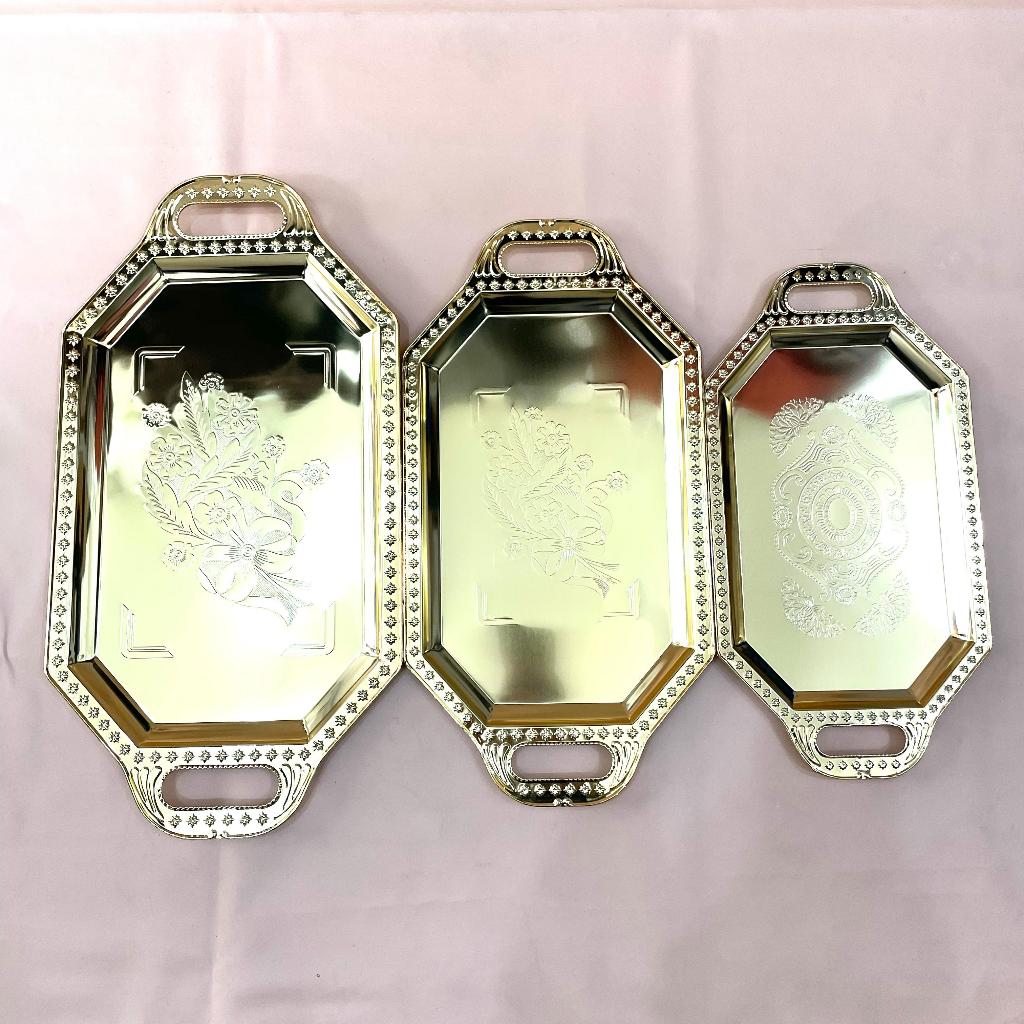 STAINLESS STEEL ARABIC TRAY | Shopee Malaysia