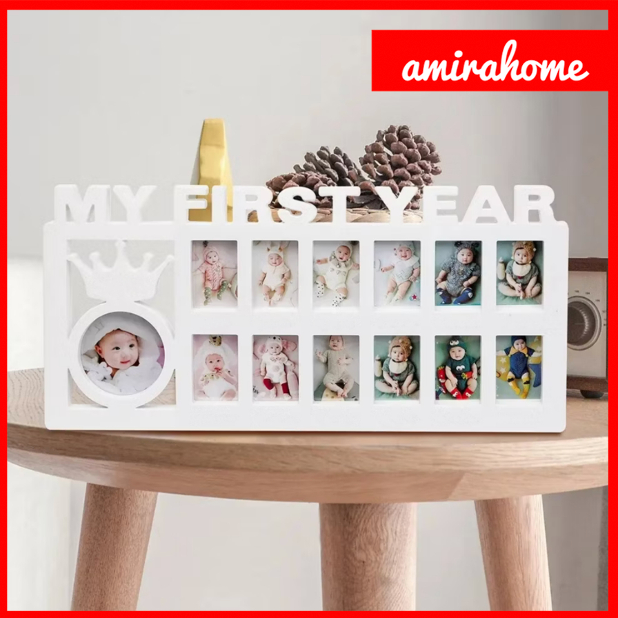 Baby Photo Frame 12 months Photo Frame / Baby Frame / Family Aesthetic ...