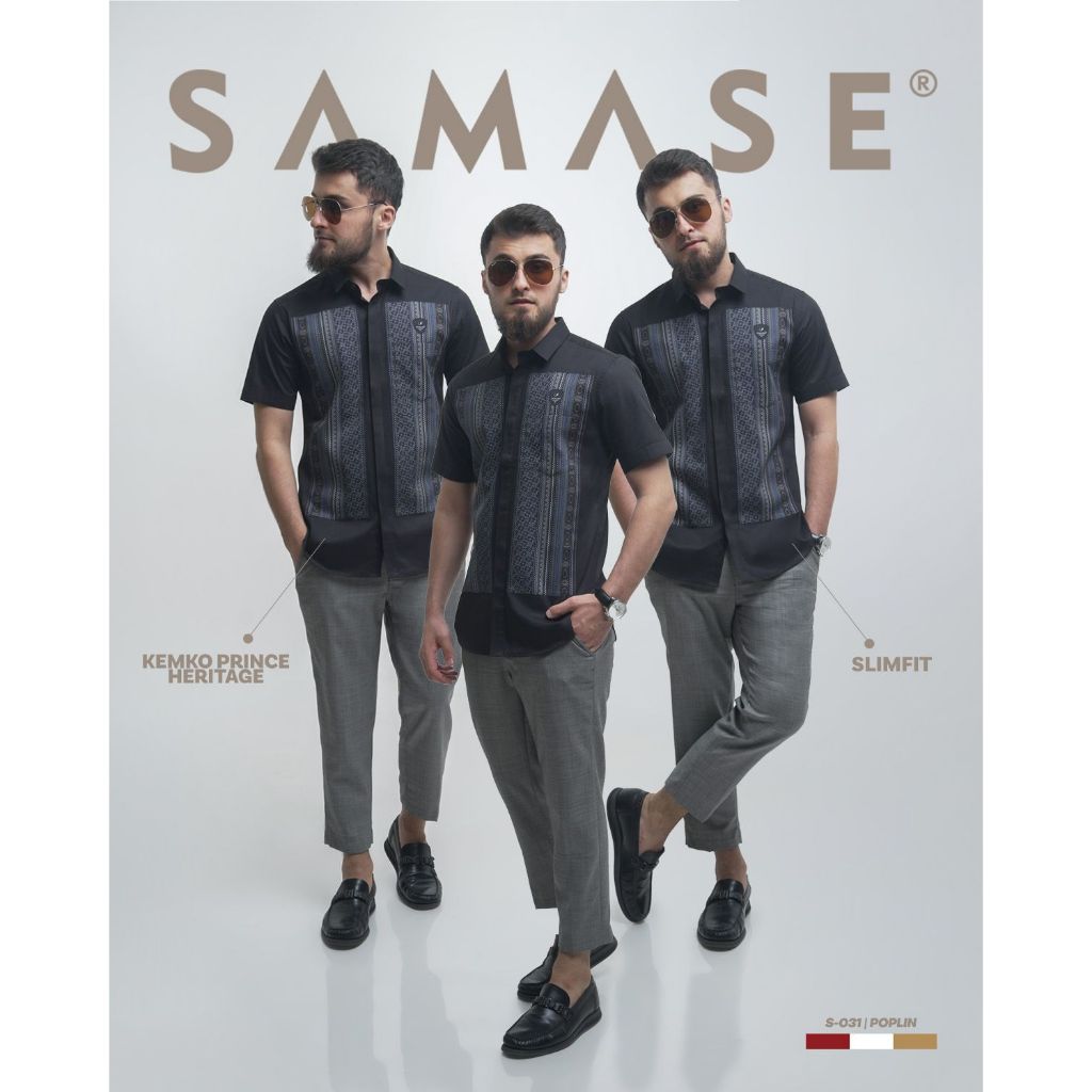 SAMASE Kemko New Heritage Batik Short Sleeve S031 Limited Edition ...