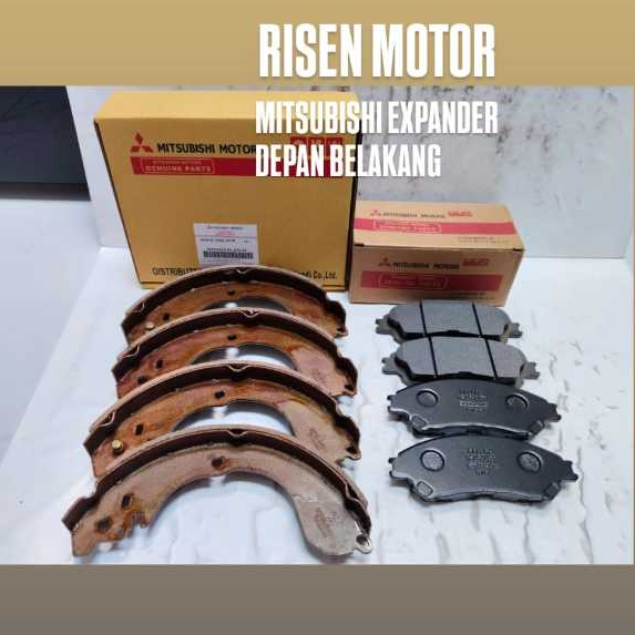 Brake PAD BRAKE SHOE XPANDER BRAKE PAD SET Front Rear EXPANDER XPANDER | Shopee Malaysia
