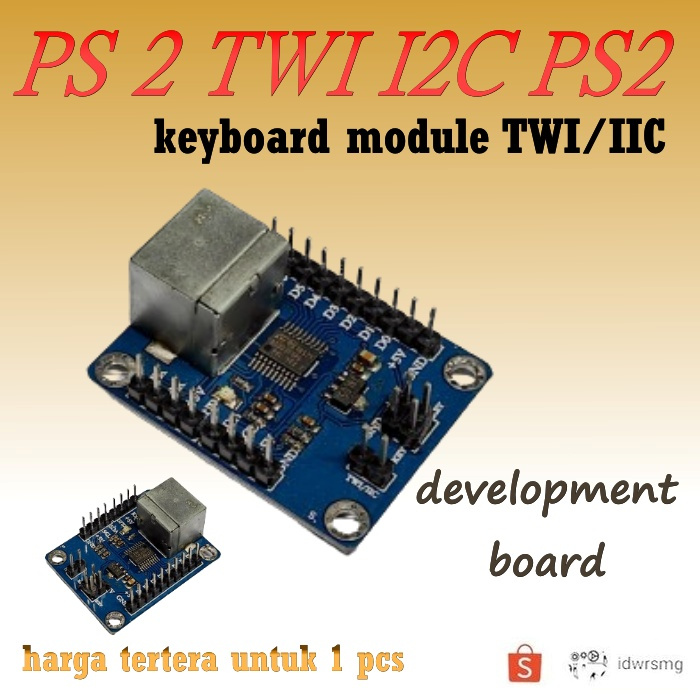 PS2 TWI IIC keyboard driver module Serial Port Transmission PS 2 TWI ...