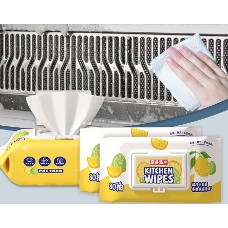 Wet Tissue Kitchen Cleaning Stove Cleaning Sink Dish Pot Disposable ...
