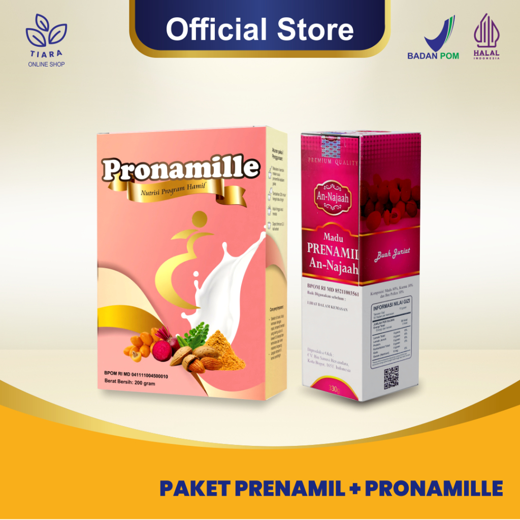 Promil PRENAMILE HONEY PACKAGE AND PRONAMILLE MILK Zuriat Promil An ...