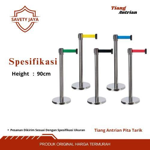 Standing Barrier Queue Pole Railing Stand Stainless Queue Barrier ...