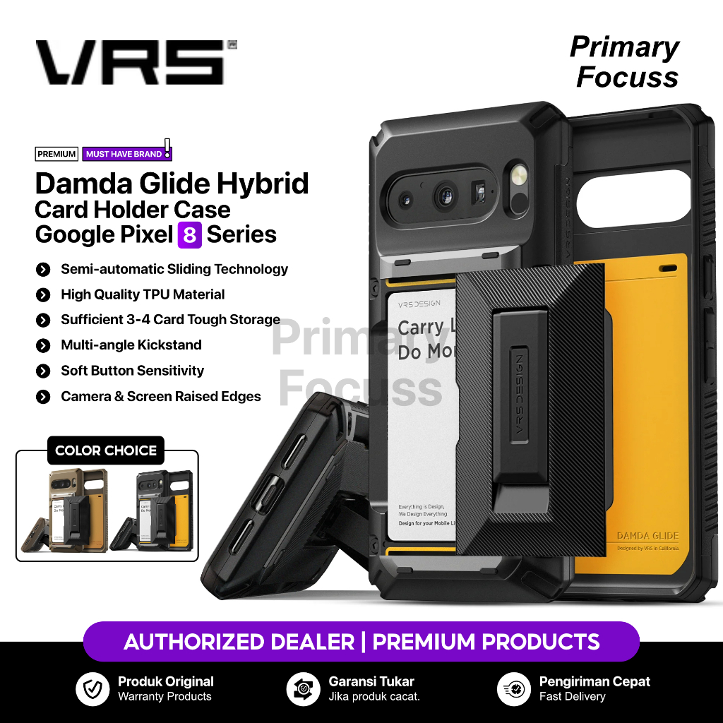 Vrs Case Google Pixel 8 Pixel 8 Pro VRS VERUS Damda Glide Hybrid - Primary Focuss | Shopee Malaysia