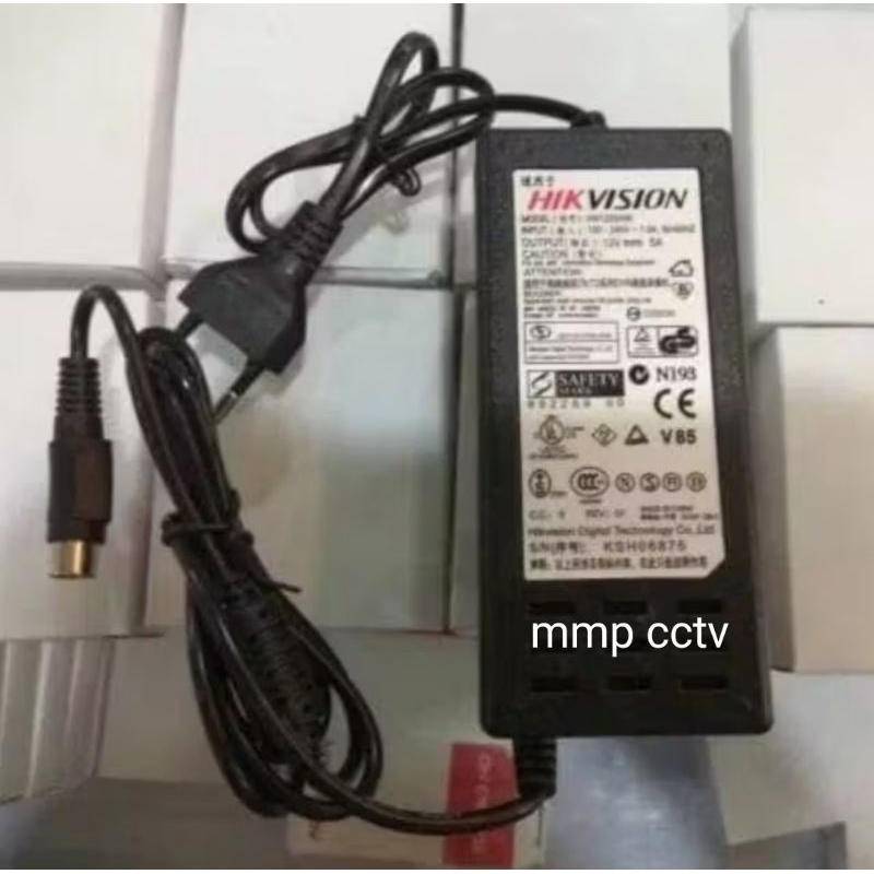 Hikvision 12v 5A 4pin adapter | Shopee Malaysia