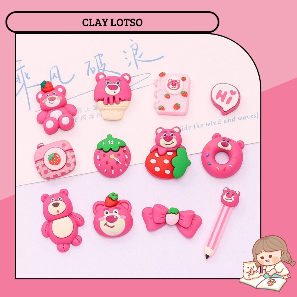 (1PCS) Clay LOTSO CARTOON 3D LOTSO CLAY LOTSO DIY Cute | Shopee Malaysia