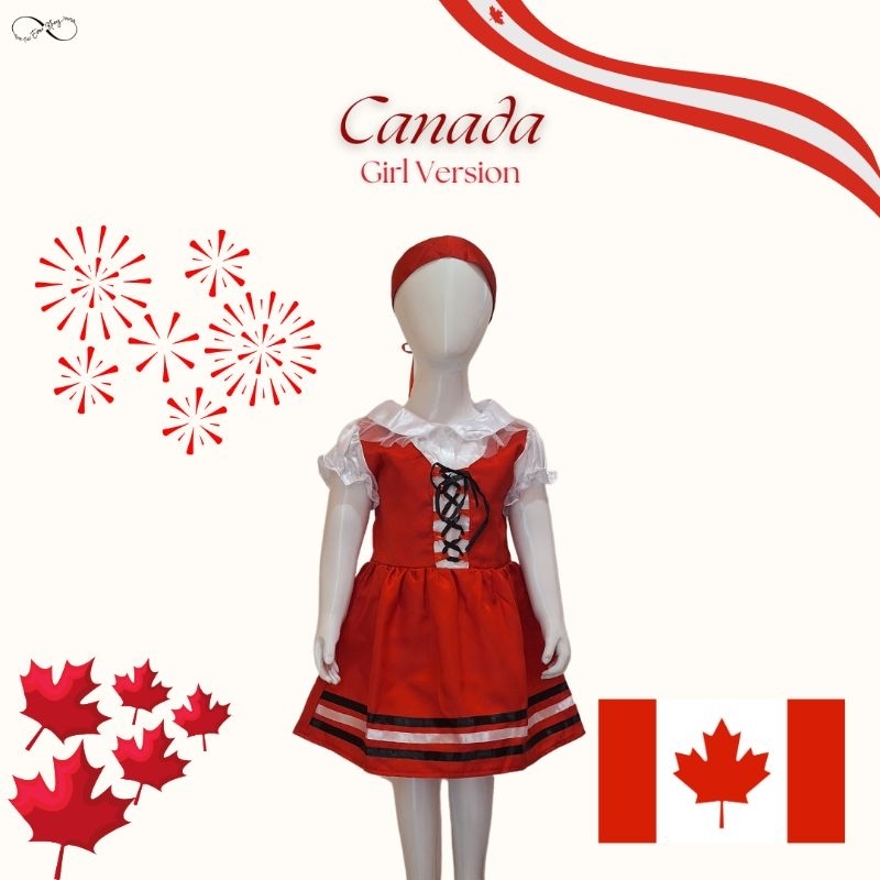 Canada Costume for Girls | Canada Traditional Costume for Girl ...