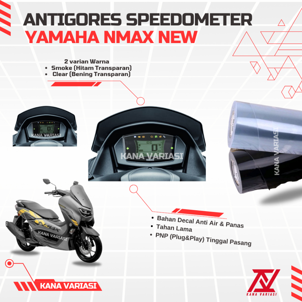 Anti-scratch Speedometer Sticker New Nmax Speedometer Protective ...