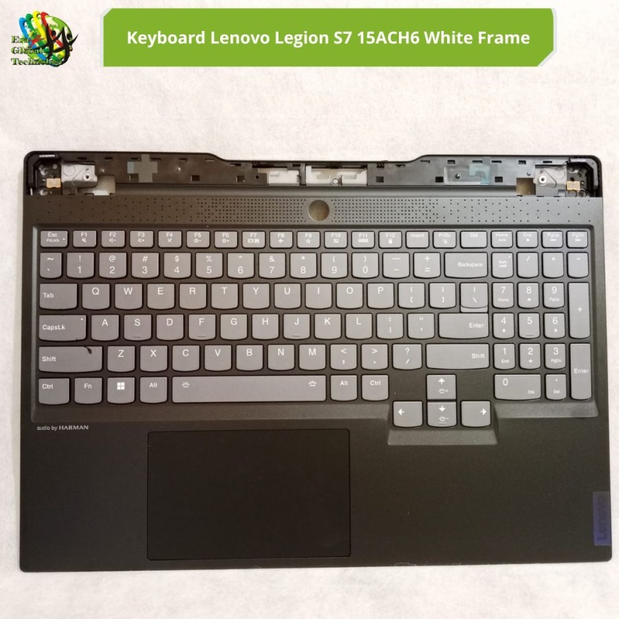 Lenovo Legion S7-15ACH6 Laptop Keyboard With Frame | Shopee Malaysia