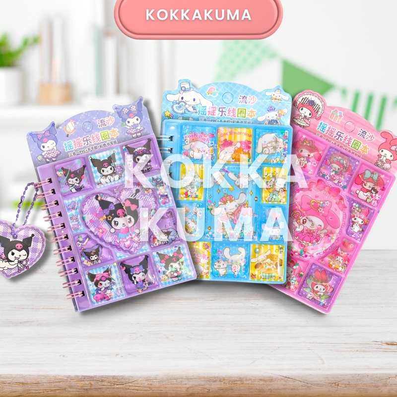 Kkm (KKM) SANRIO Set Of 3D Sticker Book Embossed With Water Content And ...