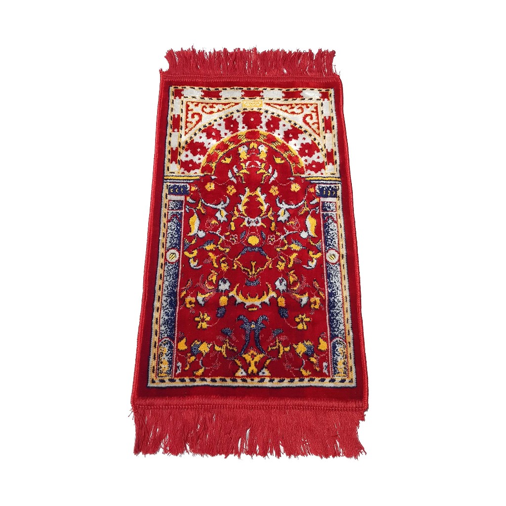 Roudoh Flower Motif Travel Prayer Mat / Mini Prayer Prayer Mat 60x35cm ...