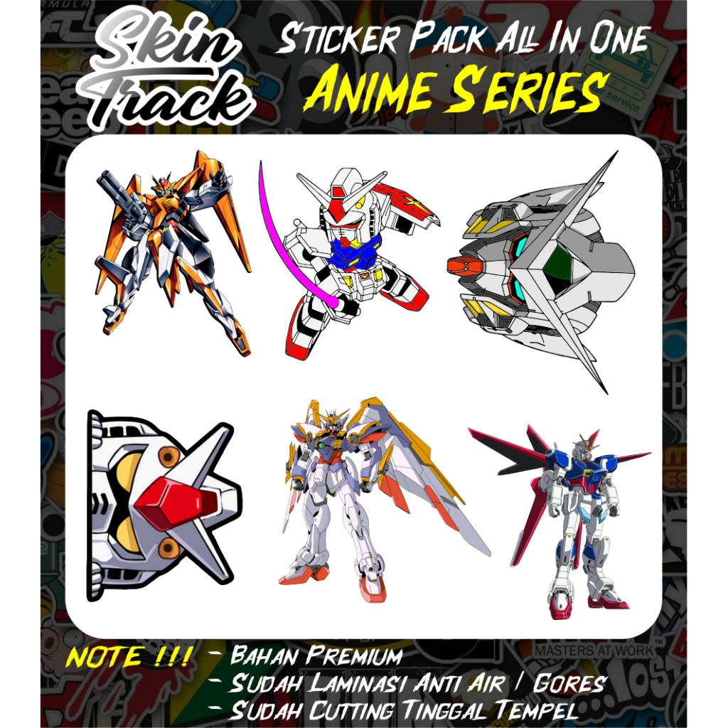 Sticker Pack Gundam Sticker Pack AIO Gundam | Shopee Malaysia