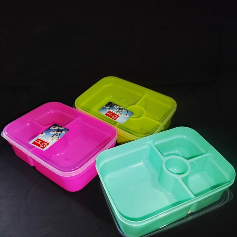 Yoyo 4-piece Lunch Box/viral Lunch Box | Shopee Malaysia