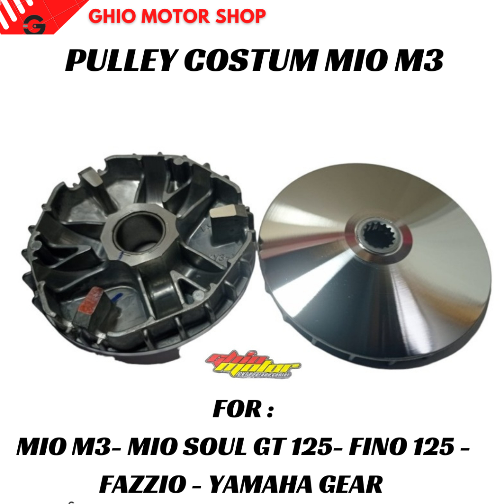 Home Pully Roller Costum Mio M3 Mio S Mio zX ride 125 Yamaha Gear ...