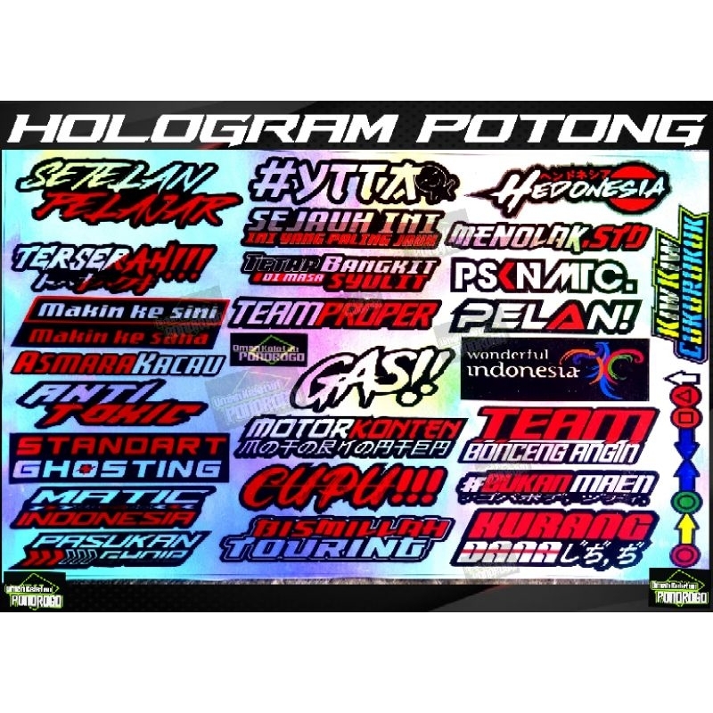 Sticker Print Cut sticker Motorcycle sticker Racing sticker Motorcycle ...