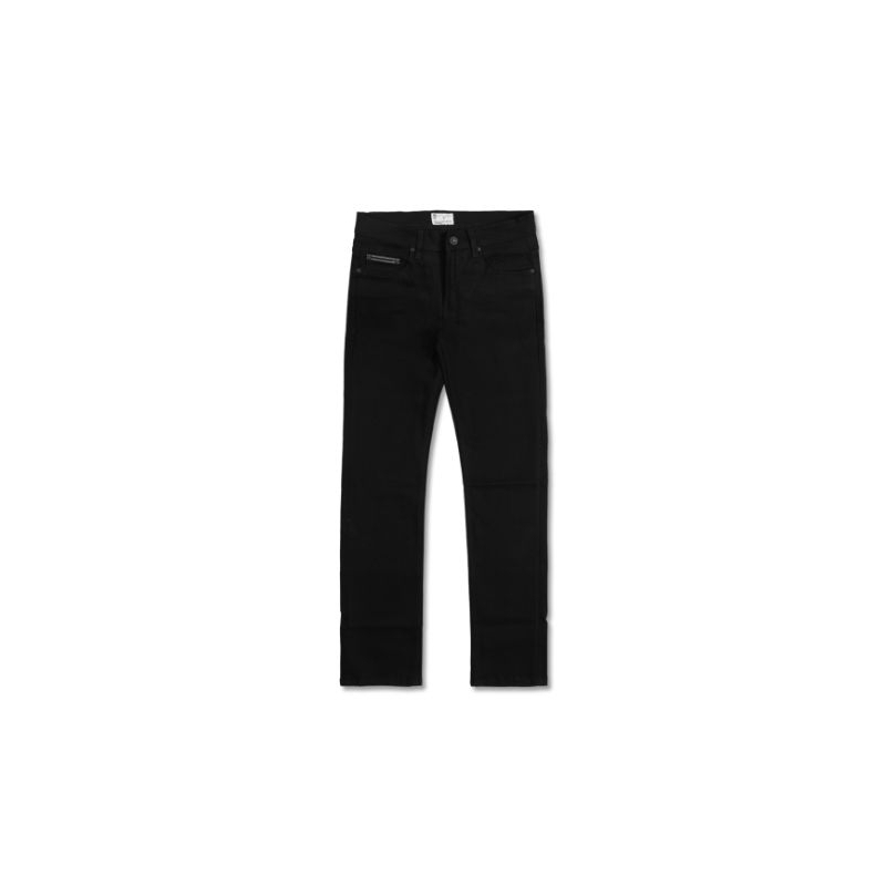 Long pants denim EVIL ARMY Plug matte black | Shopee Malaysia