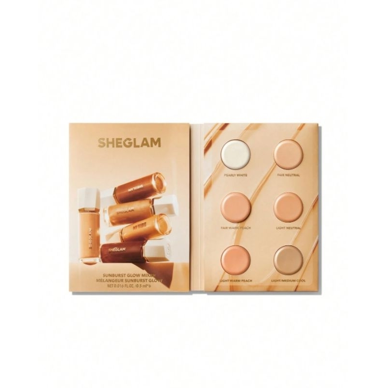 Sheglam SUNBURST GLOW MIXER SAMPLE (6 shade Contents) | Shopee Malaysia
