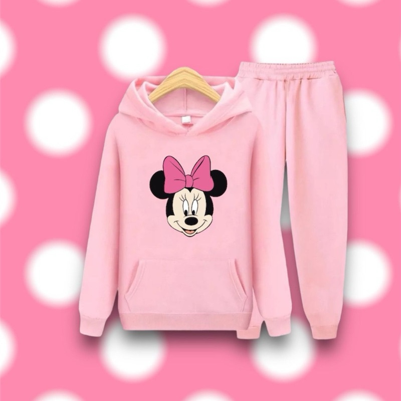 Girls Clothes Mickey And minnie mouse And kuromi sweater Suits For Ages ...