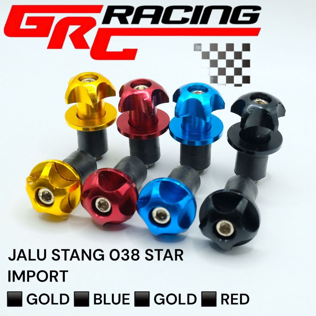 Universal full cnc grc star handlebars for all motorbikes | Shopee Malaysia