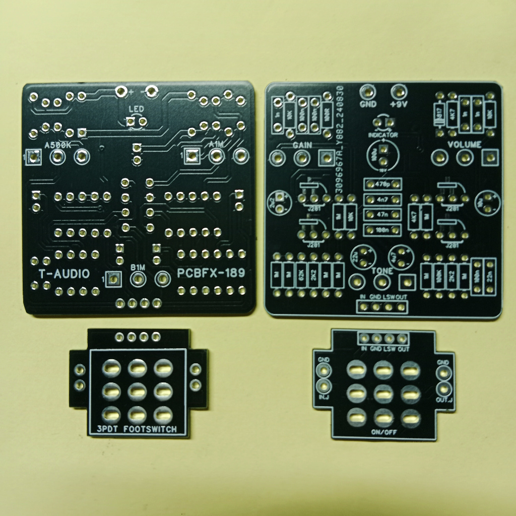 T-audio PCBFX-189 Based on Catalinbread Formula No. 5 Overdrive Guitar ...