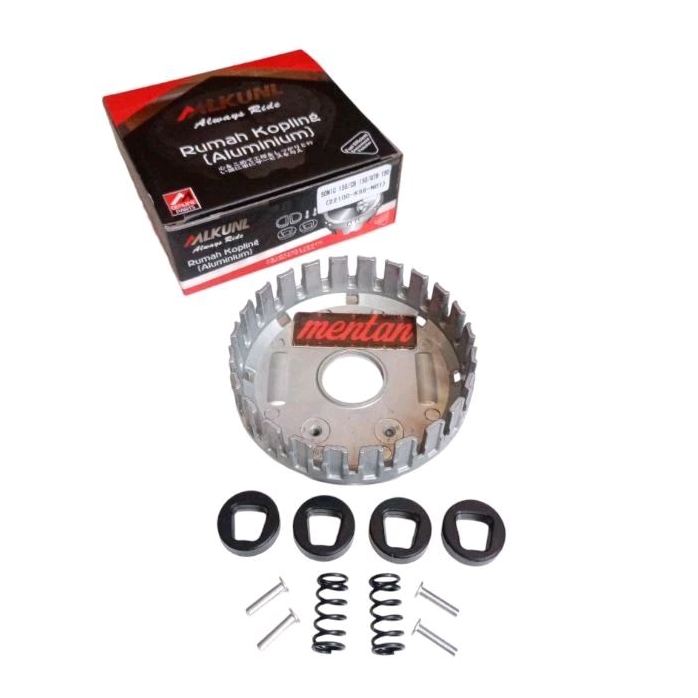 Aluminum CLUTCH HOUSE SET PLUS RUBBER SPRING CLUTCH SONIC 150 CB150R ...