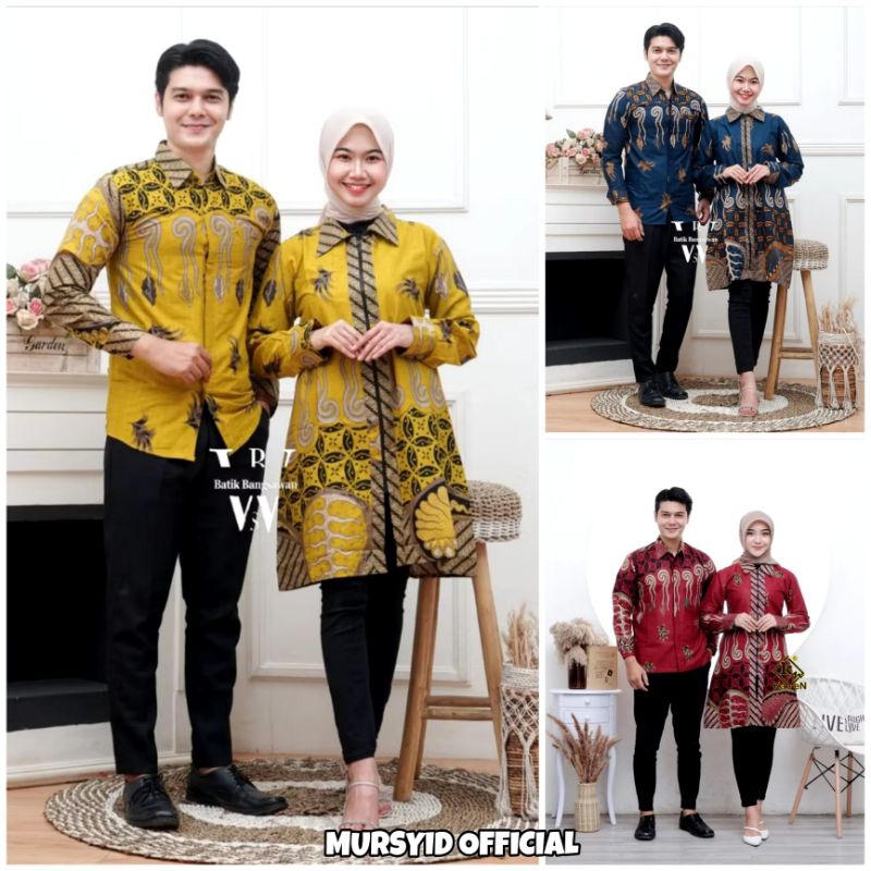 Mursyid OFFICIAL NEW - BATIK COUPLE | Modern COUPLE BATIK | Teacher ...